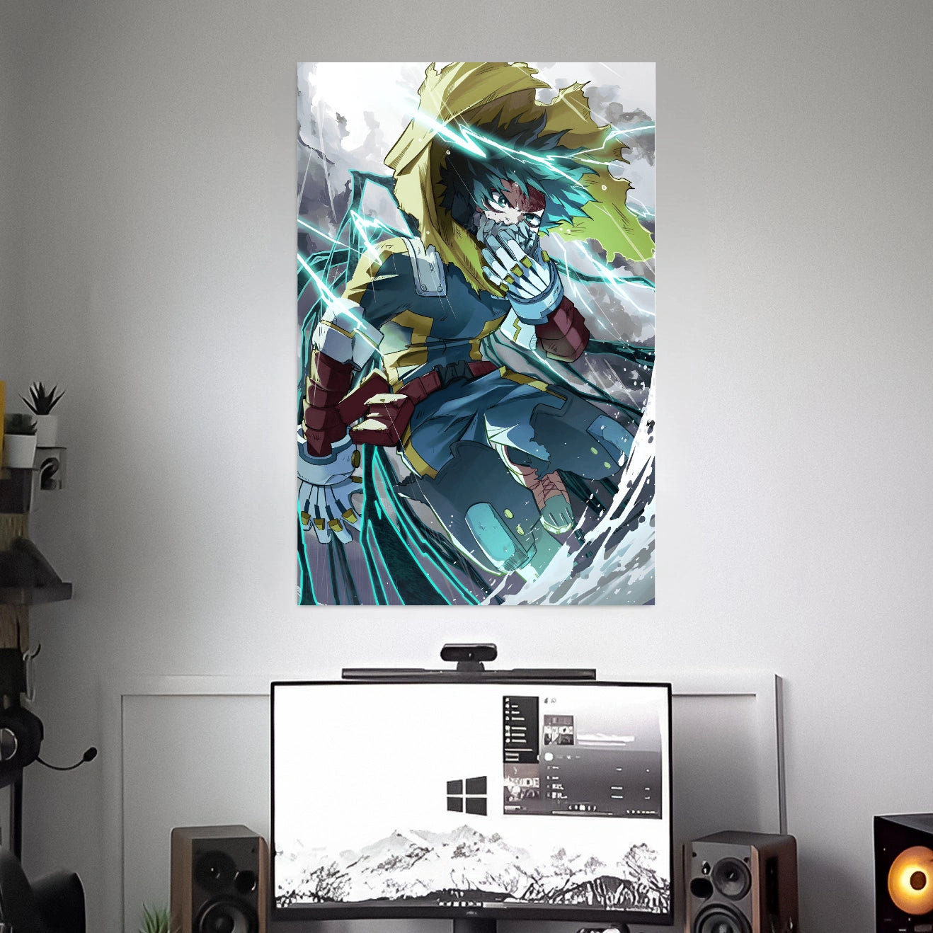 IZUKU MIDORIYA POSTER | MY HERO ACADAMIA POSTERS | ANIME POSTERS – BLUMUN