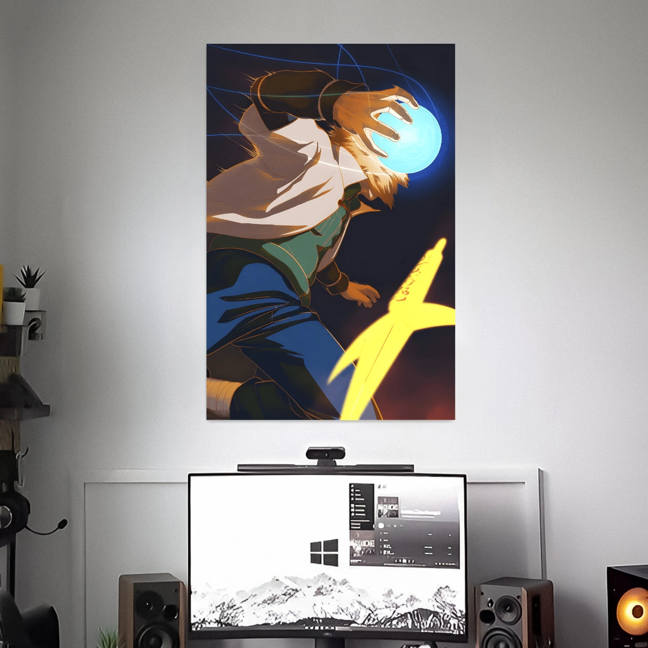MINATO NAMIKAZE POSTER | NARUTO POSTERS | ANIME POSTERS – BLUMUN