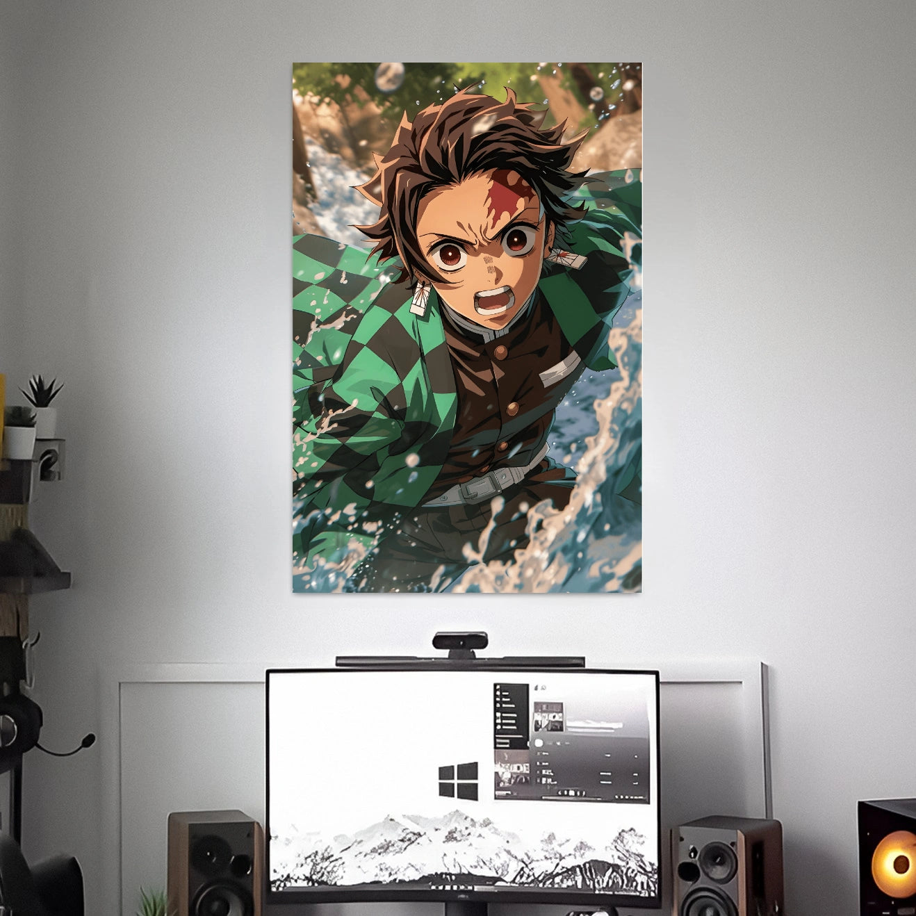TANJIRO KAMADO POSTER -2 | DEMON SLAYER POSTERS | ANIME POSTERS – BLUMUN