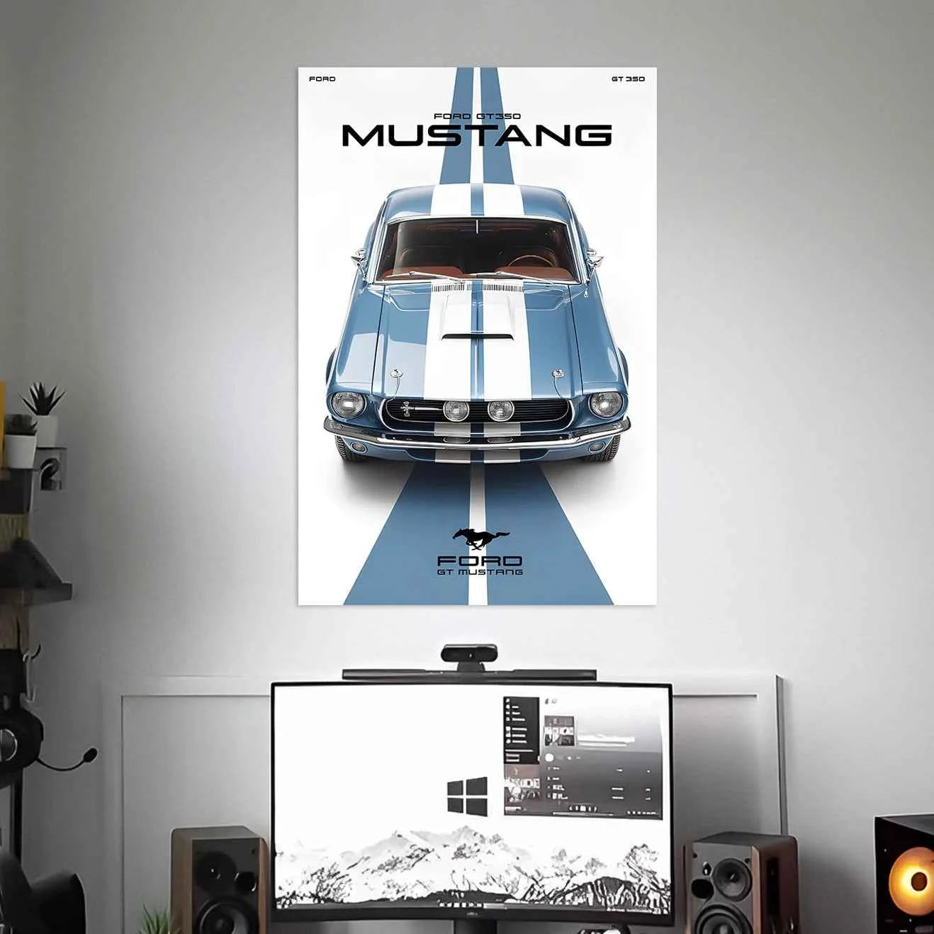 FORD MUSTANG POSTER | CAR POSTERS – BLUMUN